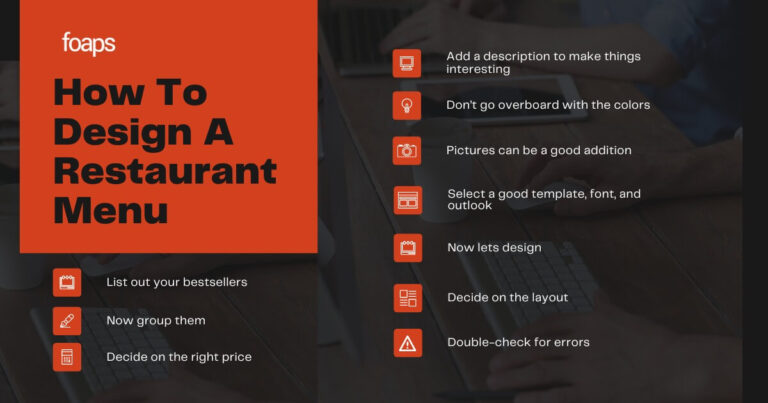 How to Design a Restaurant Menu: 10 Effective Steps